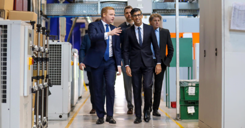 Rishi Sunak Visits Teconnex | Teconnex Clamp Manufacturers